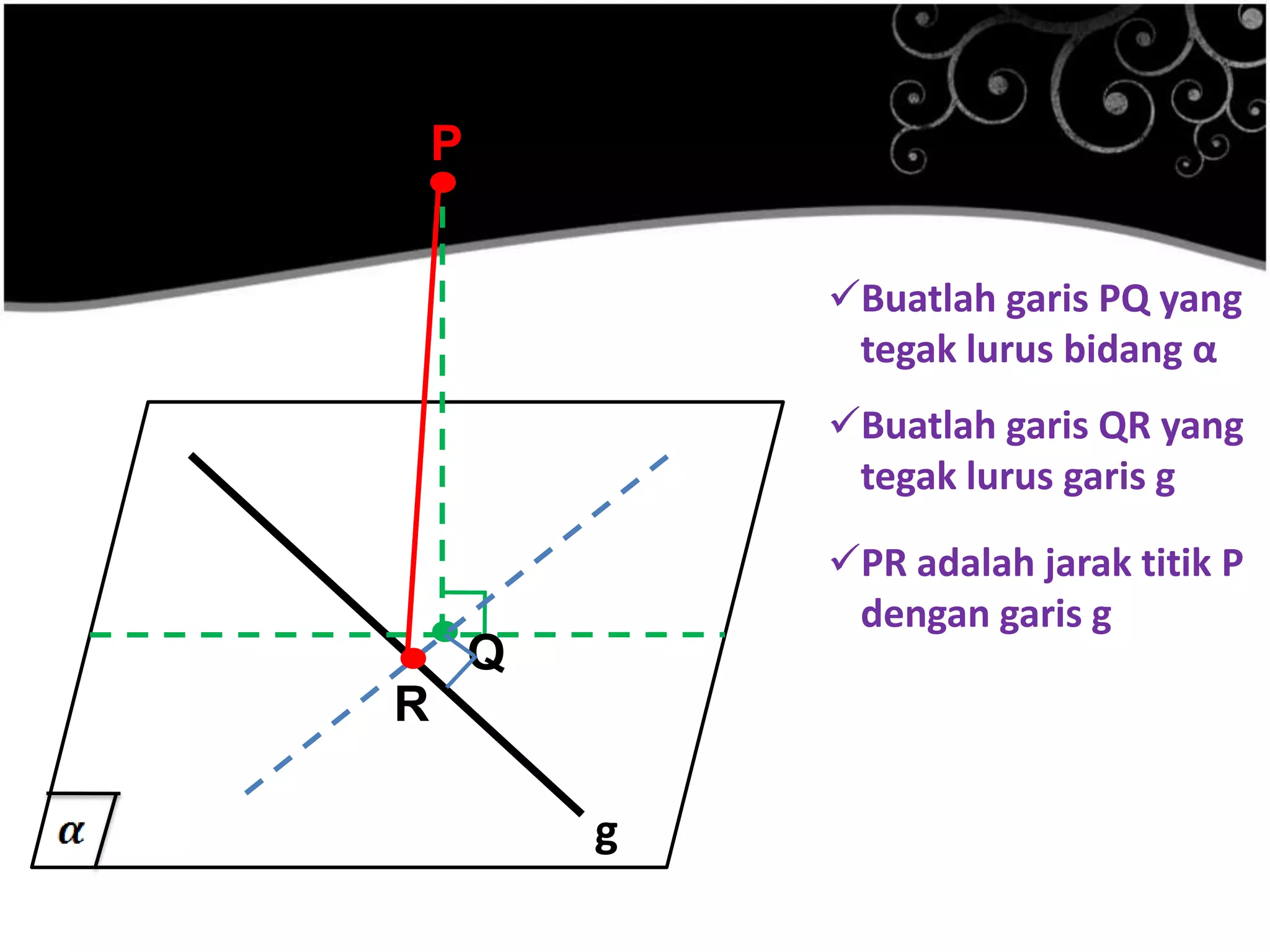 Jarak pada bangun ruang | PPTX