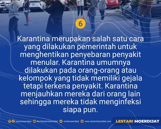 Jarak Sosial dan Karantina | PDF