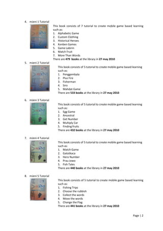 Jarc 2010 buku | PDF