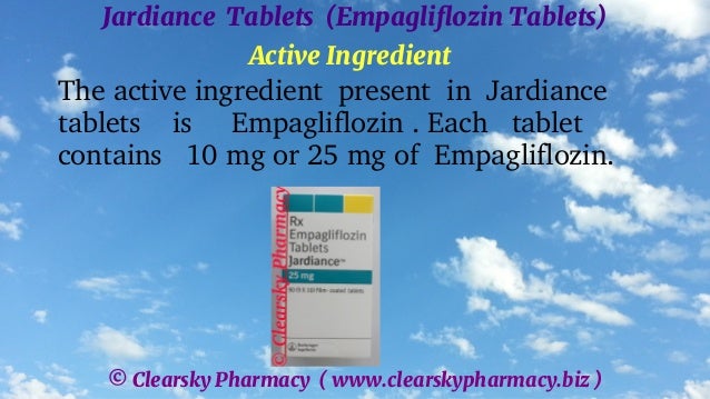 Jardiance Tablets (Empagliflozin Tablets) | PDF