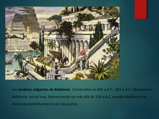 Jardines de babilonia | PPT