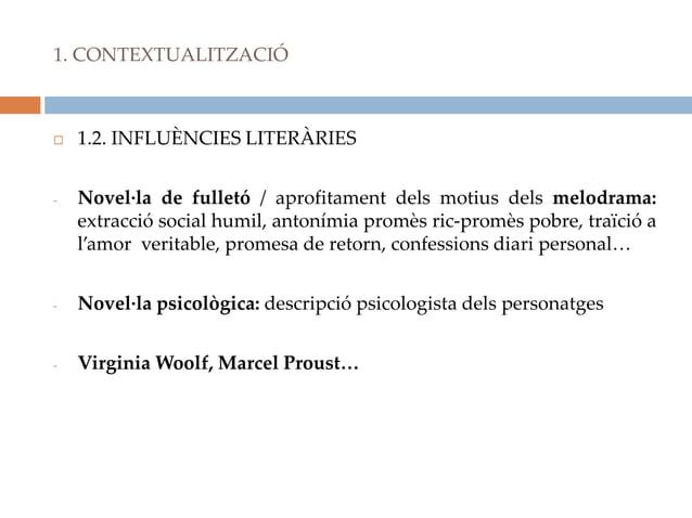 Jardí vora el mar, rodoreda | PPT