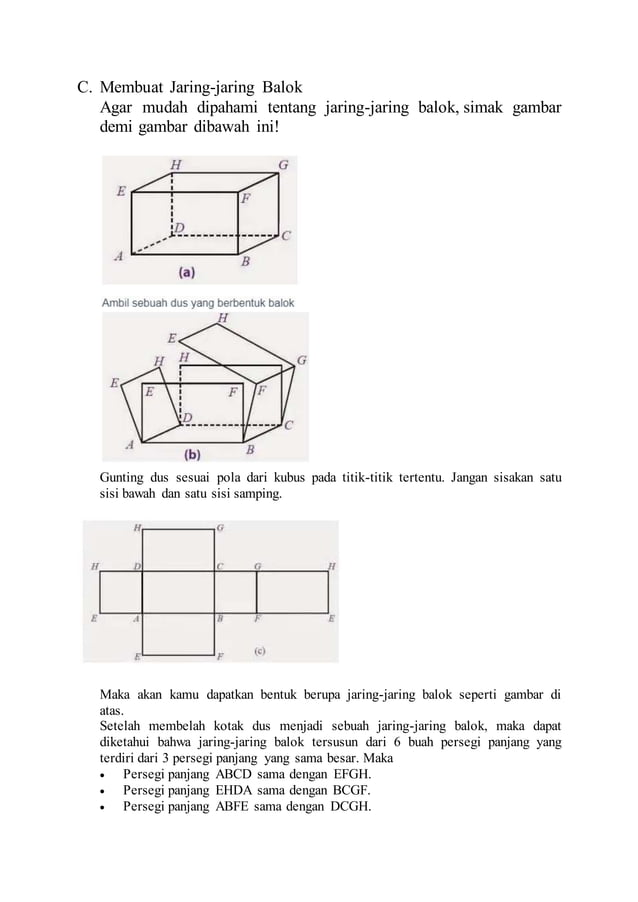 Jaring jaring balok | DOCX
