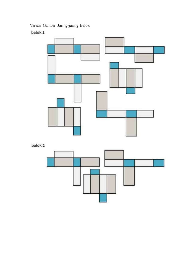 Jaring jaring balok | DOCX