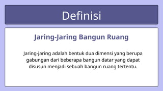 Jaring2 Bangun Ruang Kelas V : Kubus.pptx