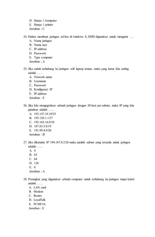 Jaringan dasar | DOCX