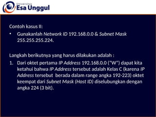 Jaringan Komputer (Subnetting) Kelas XI Fase F | PPT