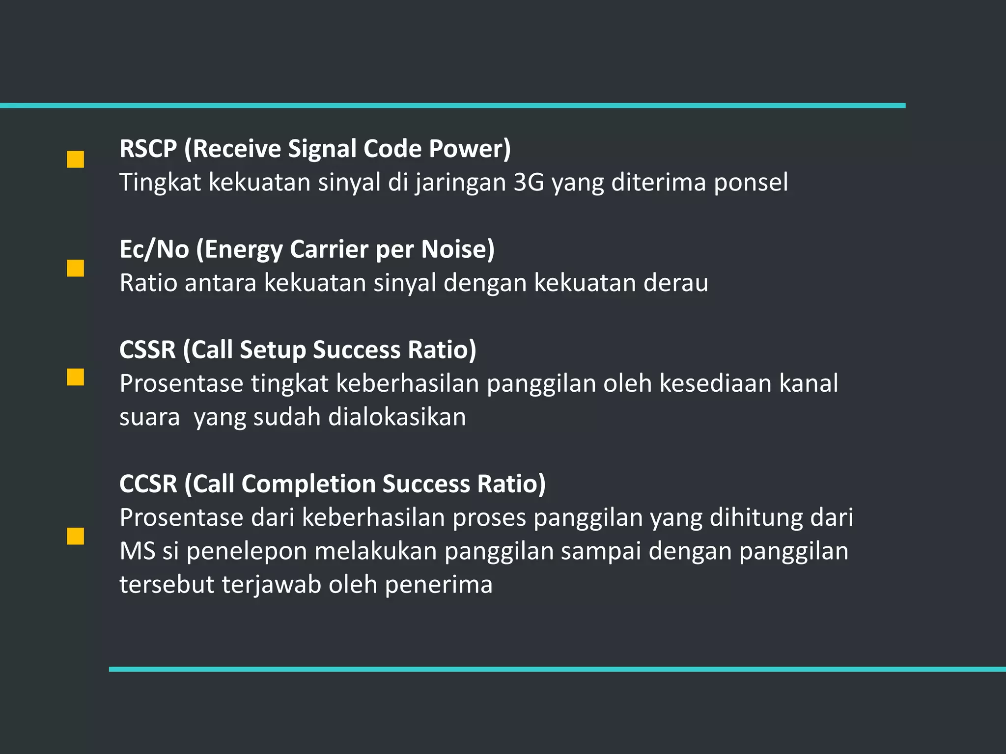 Arsitektur Jaringan 3G | PPTX