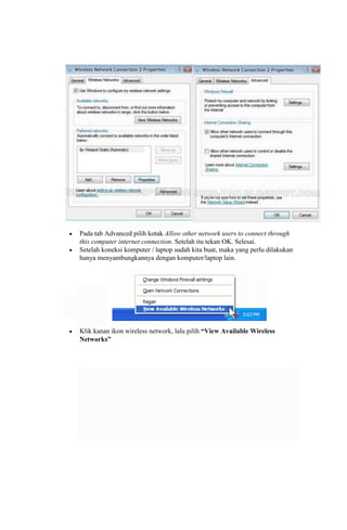 Jaringan ad hoc | PDF