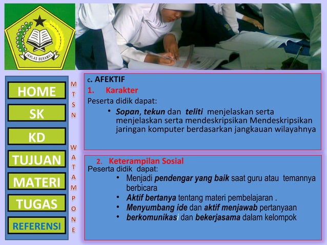 Jaringan berdasarkan jangkauan wilayahnya | PPT