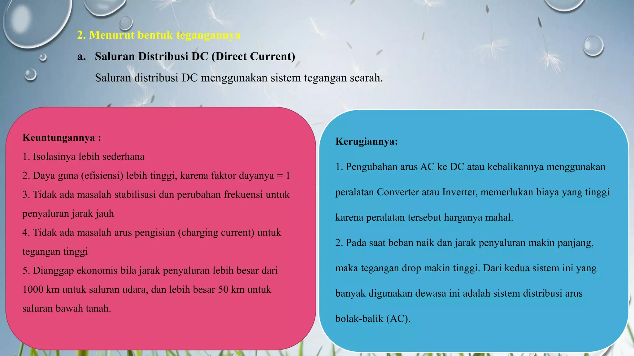 Jaringan distribusi tenaga listrik | PPTX