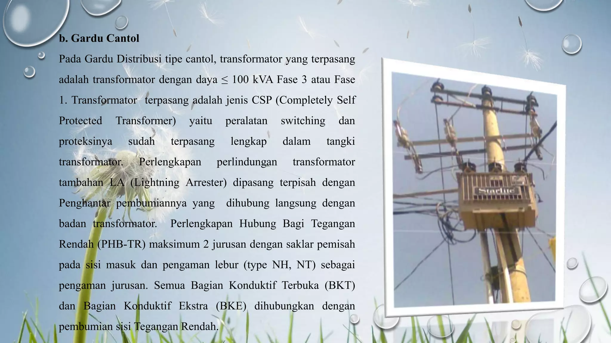 Jaringan distribusi tenaga listrik | PPTX