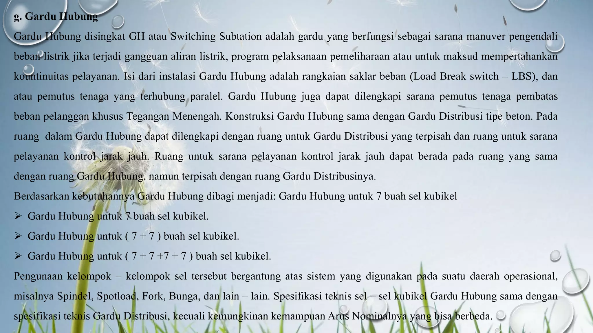 Jaringan distribusi tenaga listrik | PPTX