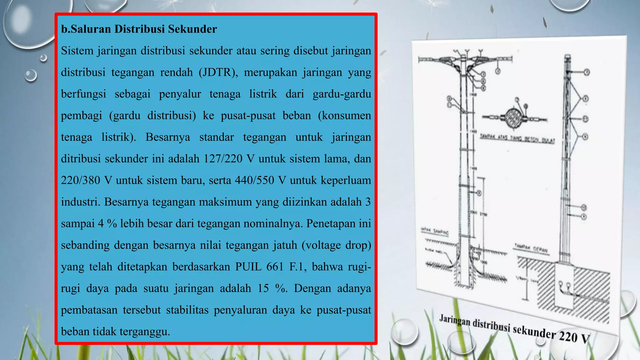 Jaringan distribusi tenaga listrik | PPTX
