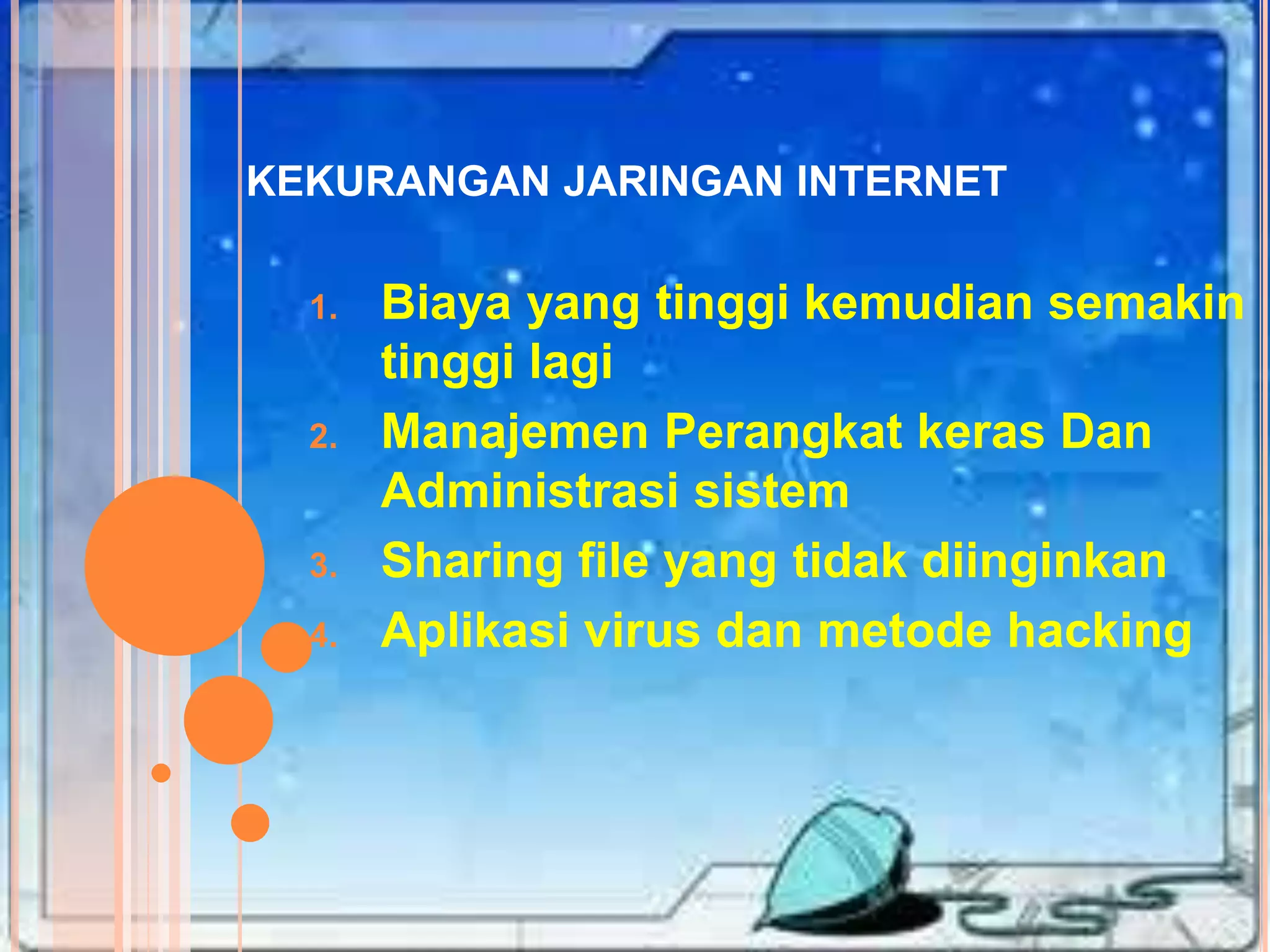 Jaringan internet dan penjelasan | PPTX