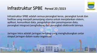 Implementasi Jaringan Intra Pemerintah Kota Bandung | PPT