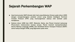 Jaringan Komputasi Bergerak | PPTX