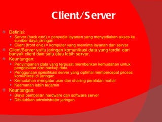 Jaringan komputer | PPT