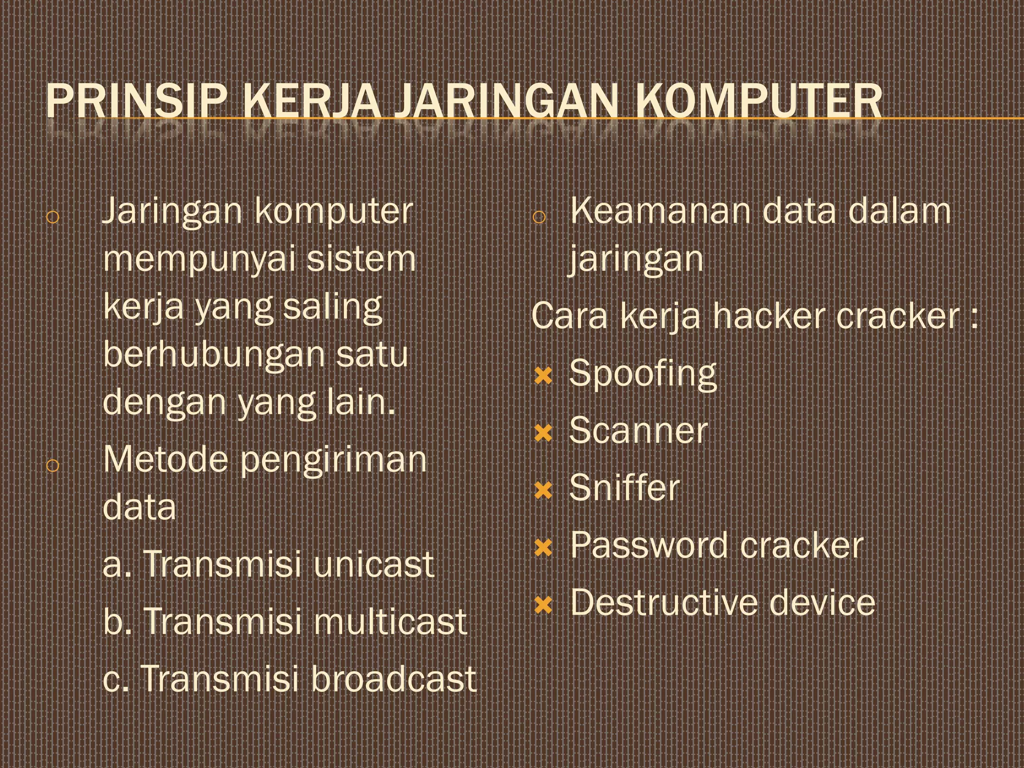 Jaringan komputer | PPT