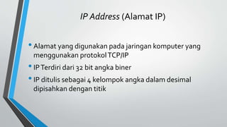 JARINGAN KOMPUTER Jarkom Jarkom JarkomJarkom.pptx