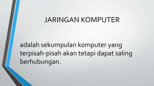 JARINGAN KOMPUTER Jarkom Jarkom JarkomJarkom.pptx