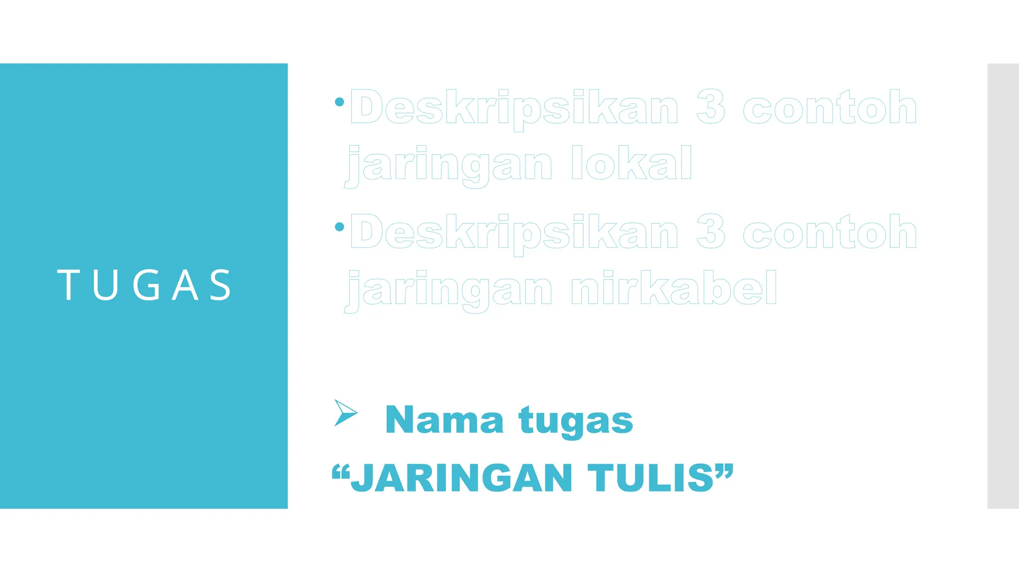 JARINGAN KOMPUTER informatika SMK kelas X | PPTX