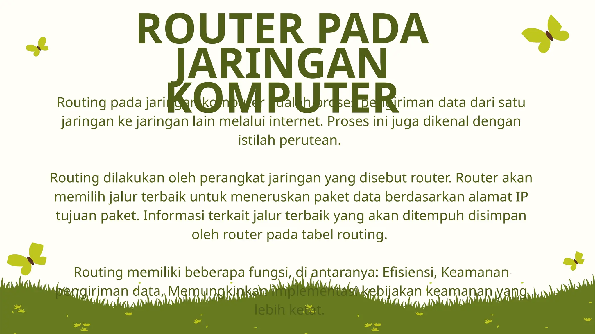 Materi Jaringan Komputer dan Internet Kelas 7 | PPTX