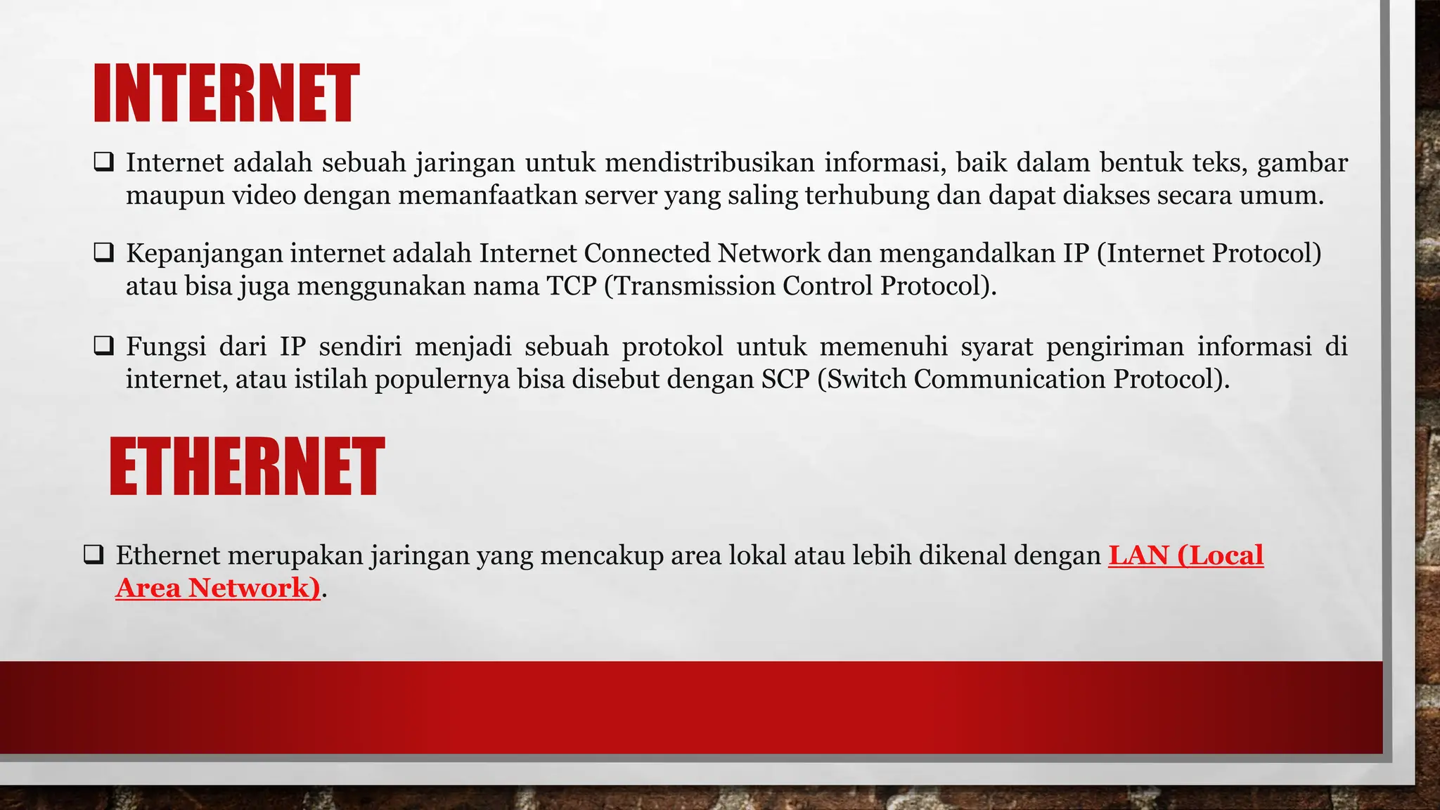 materi kelas 7 Jaringan komputer dan internet bab 5 | PPT