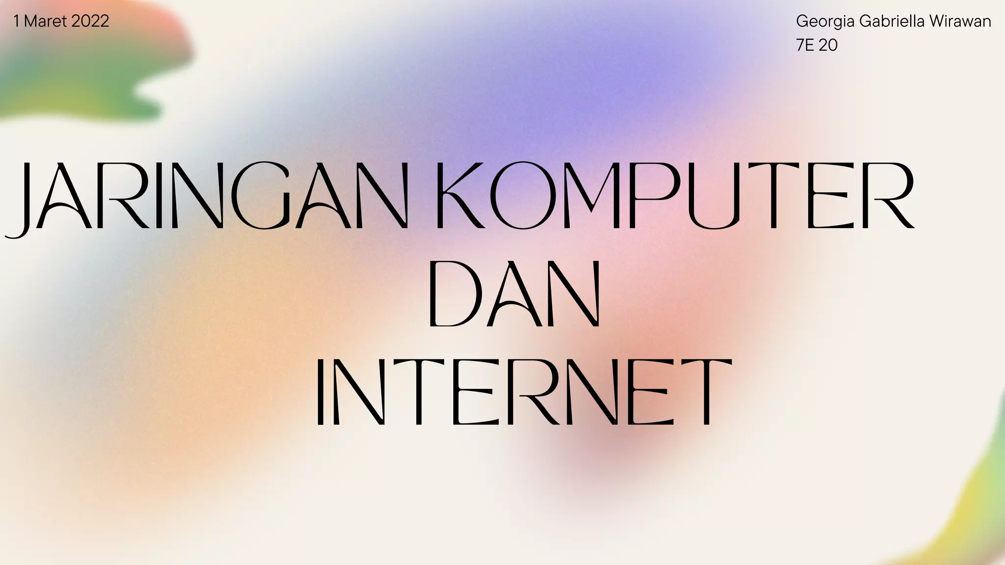 Jaringan komputer dan internet | PPT