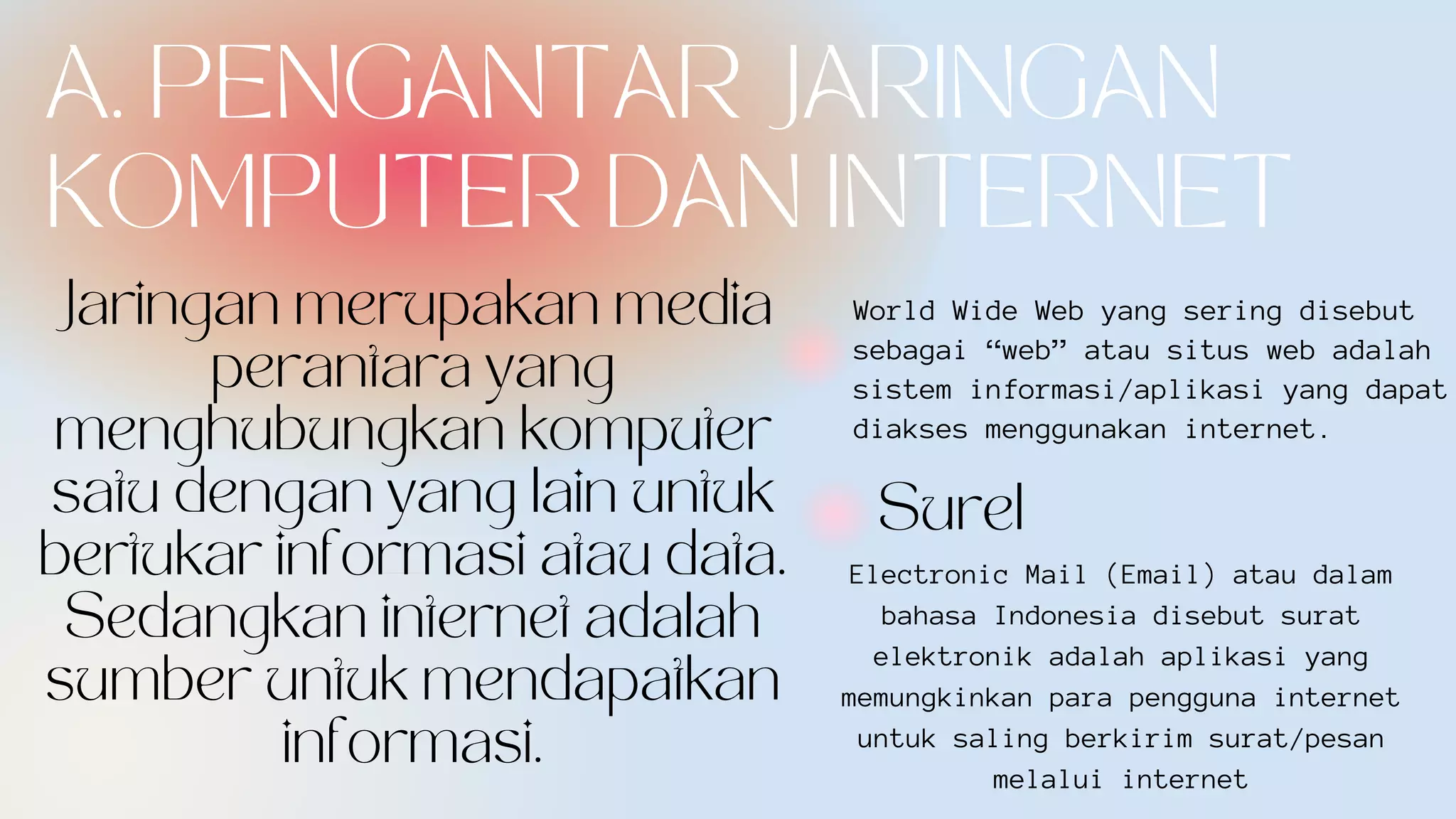 Jaringan komputer dan internet | PPT