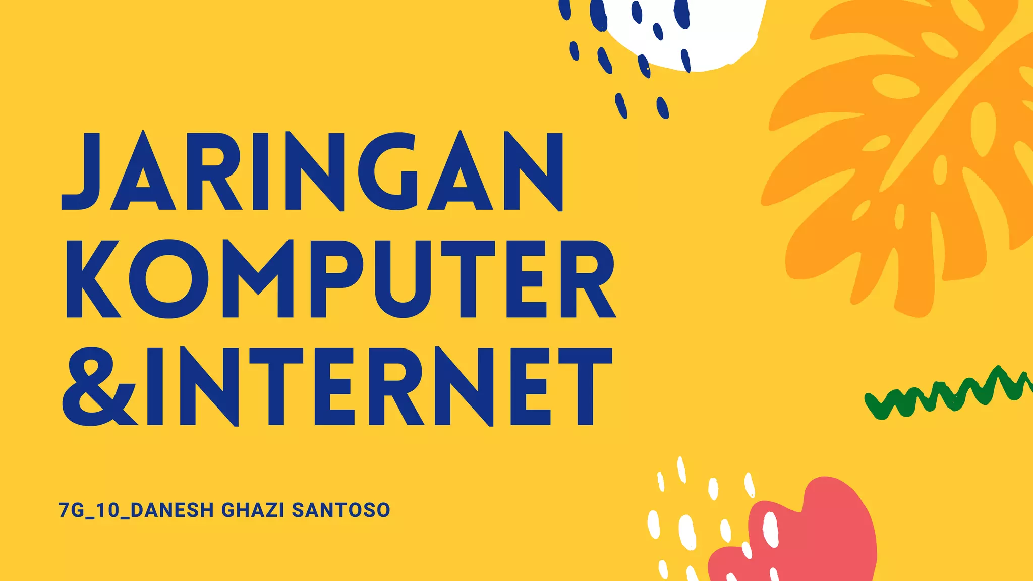 Jaringan komputer & internet | PPT