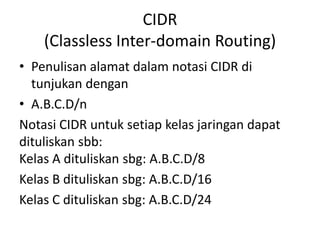 Jaringan komputer subneting | PPT
