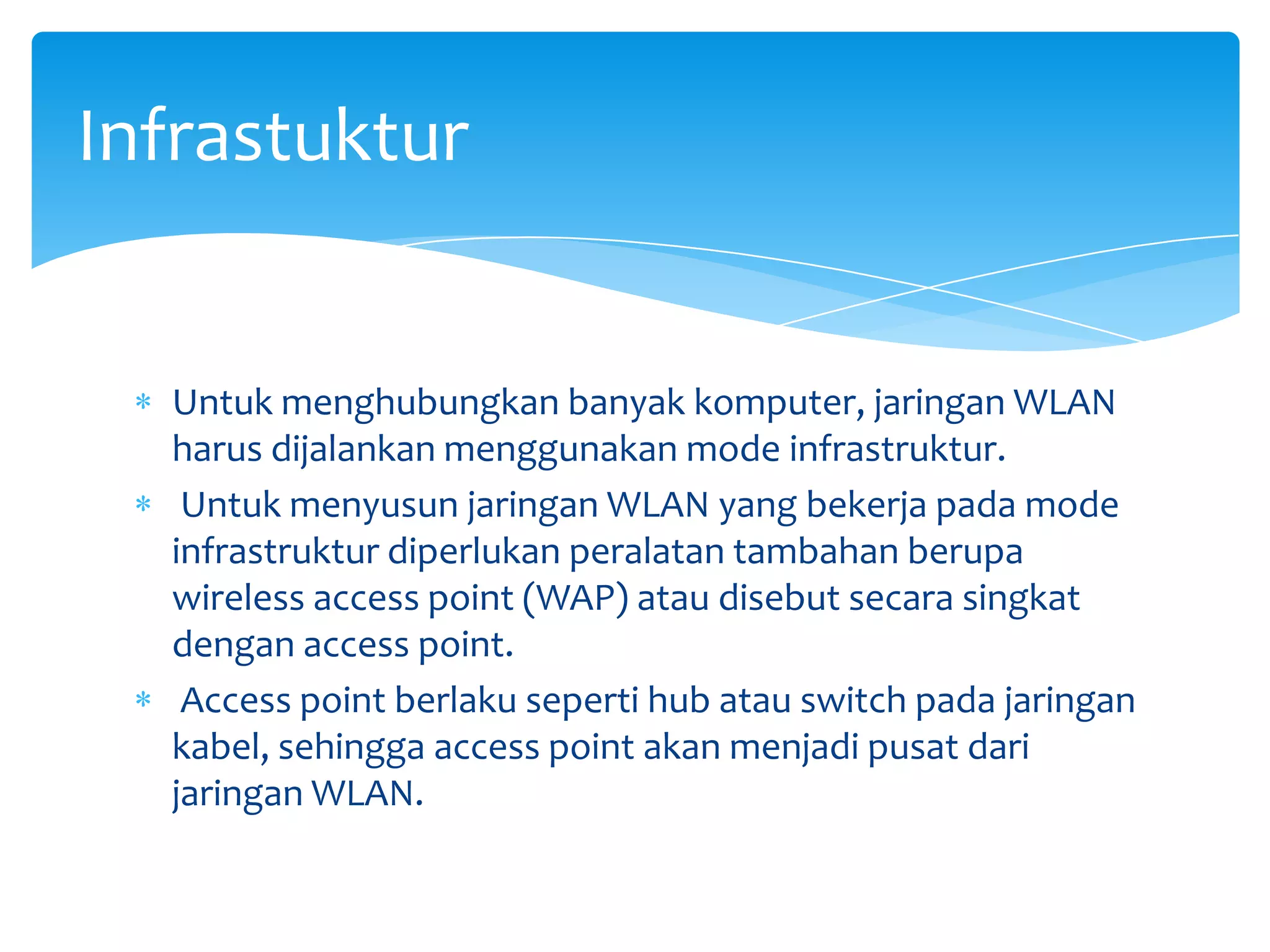 Jaringan nirkabel | PPTX
