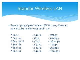 Jaringan nirkabel | PPTX