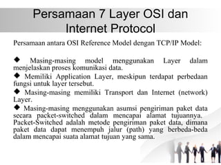 JARINGAN NIRKABEL ( 7 LAYER OSI ) | PPT