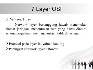 JARINGAN NIRKABEL ( 7 LAYER OSI ) | PPT