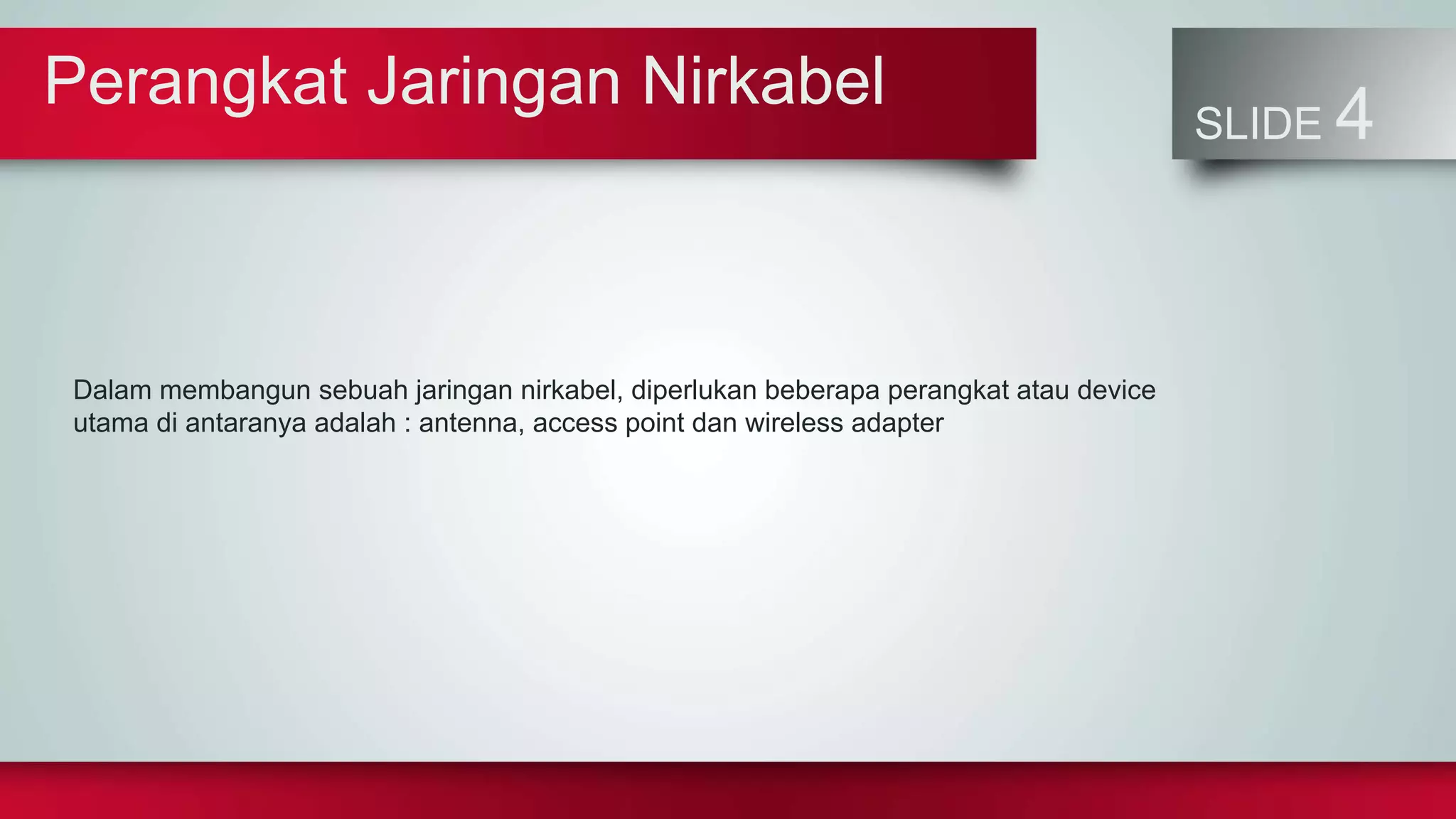 Jaringan Nirkabel | PPT