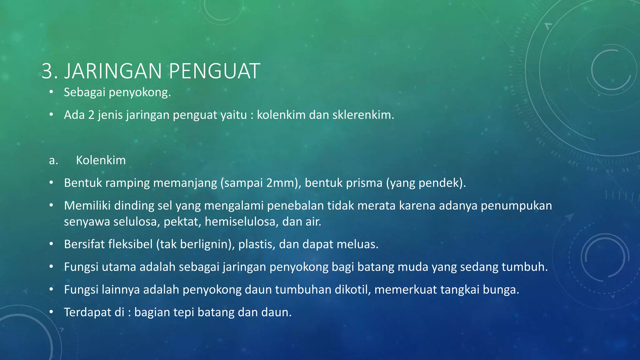 Jaringan pada tumbuhan | PPTX