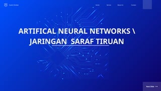 jaringan saraf tiruan pada perkembangan AI.pptx