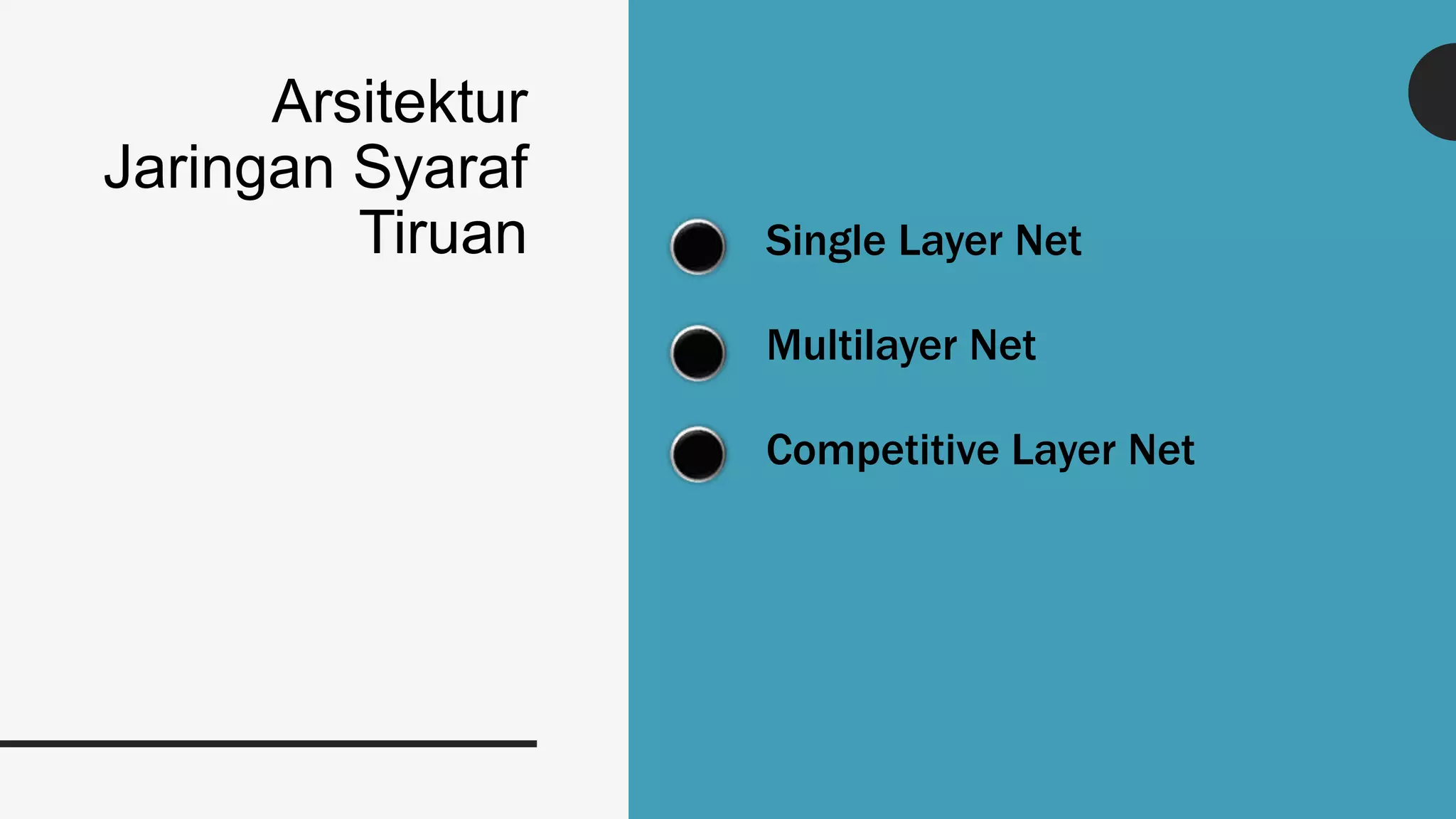 Jaringan syaraf tiruan | PPTX