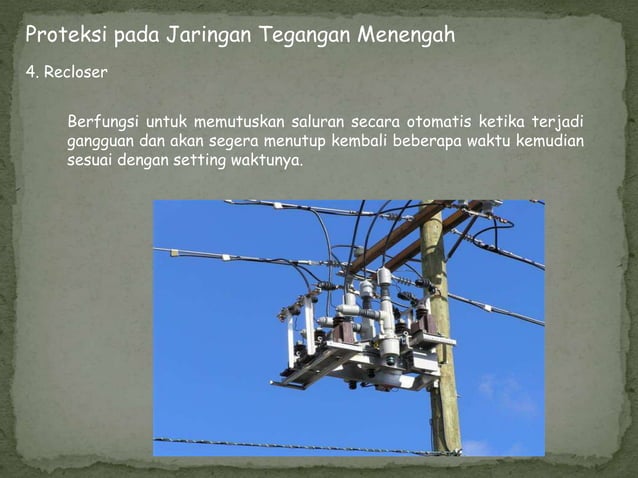 Jaringan tegangan menengah | PPTX