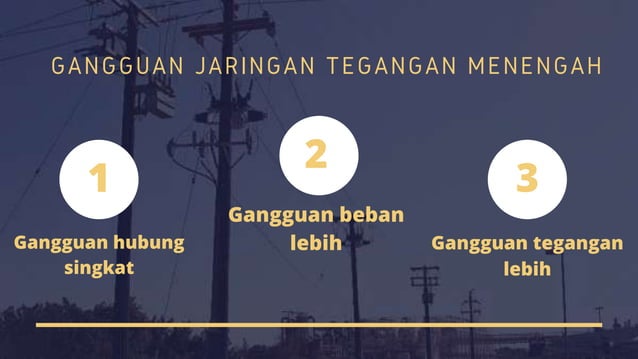 JARINGAN TEGANGAN MENENGAH | PPTX