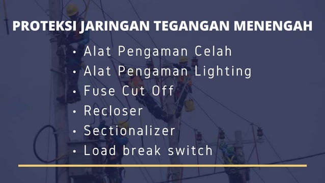 JARINGAN TEGANGAN MENENGAH | PPTX