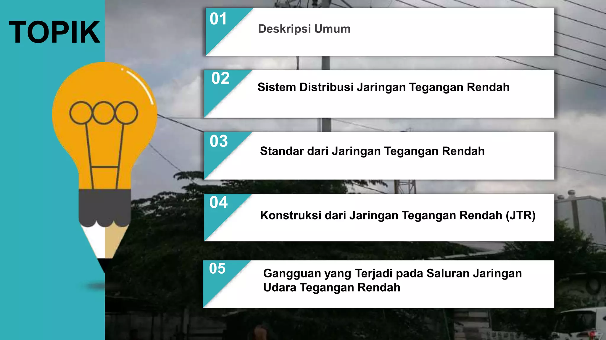 Jaringan Tegangan Rendah | PPTX