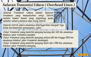 TRANSMISI ENERGI LISTRIK | PPTX