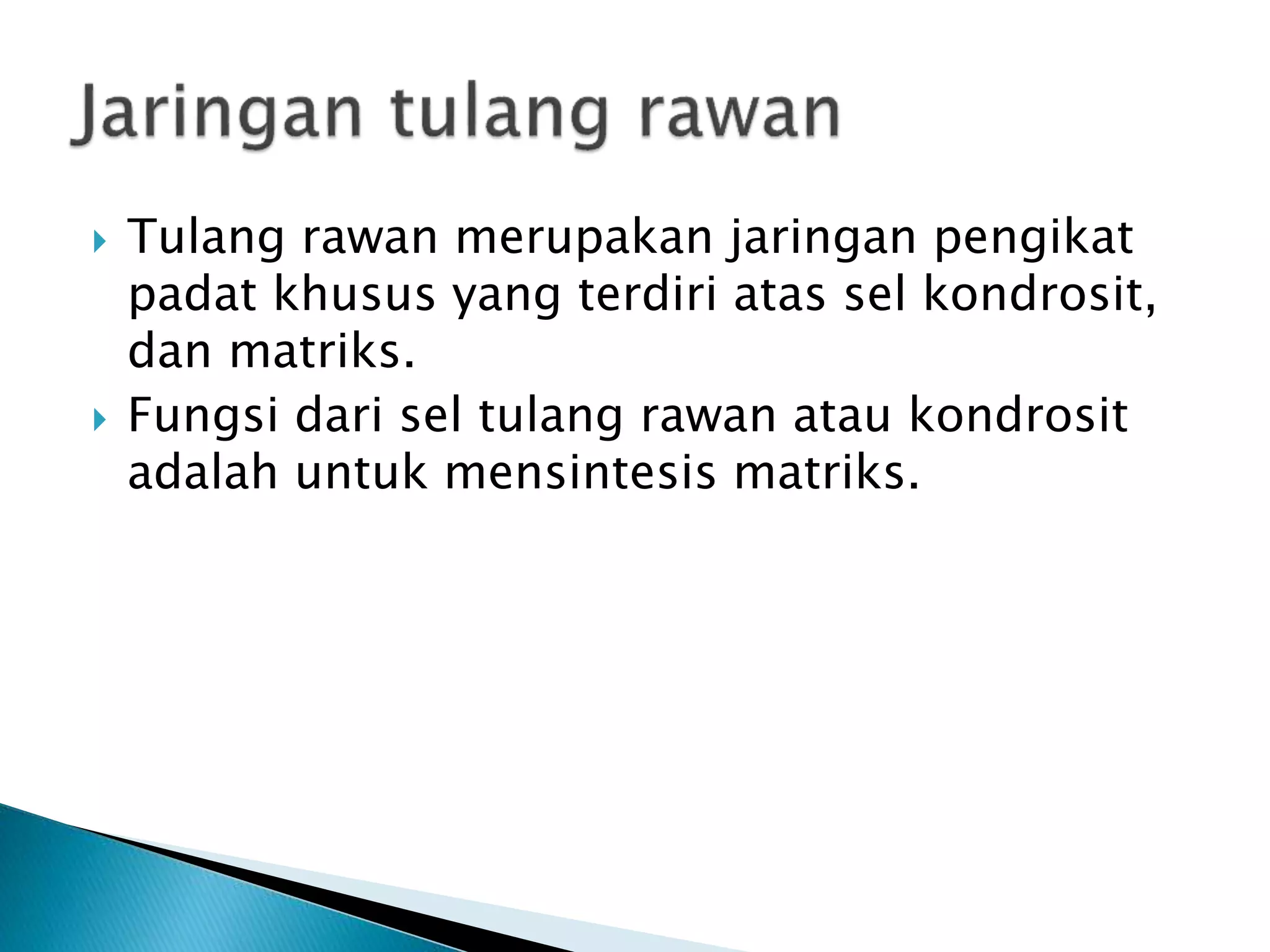 Jaringan tulang sejati | PPTX