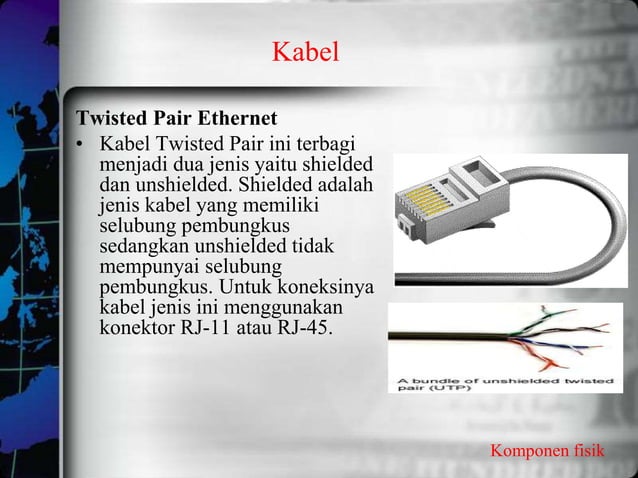 Berbagai Macam Ilmu Jaringan Komputer. ppt | PPT
