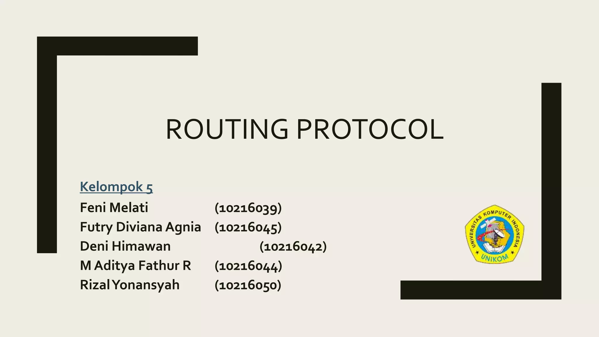 Routing Protocol Ppt 0244