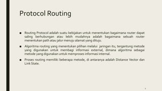 Routing Protocol | PPTX