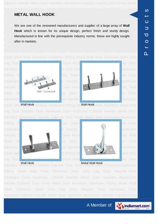 Jay Time Industries, Cabinet Handle, Rajkot | PDF